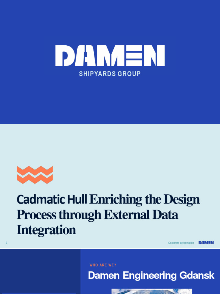 Customer Presentation Damen Gdansk | PDF | Information Technology | Systems Engineering