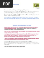 Request for Printer Cartridge Replacement | PDF