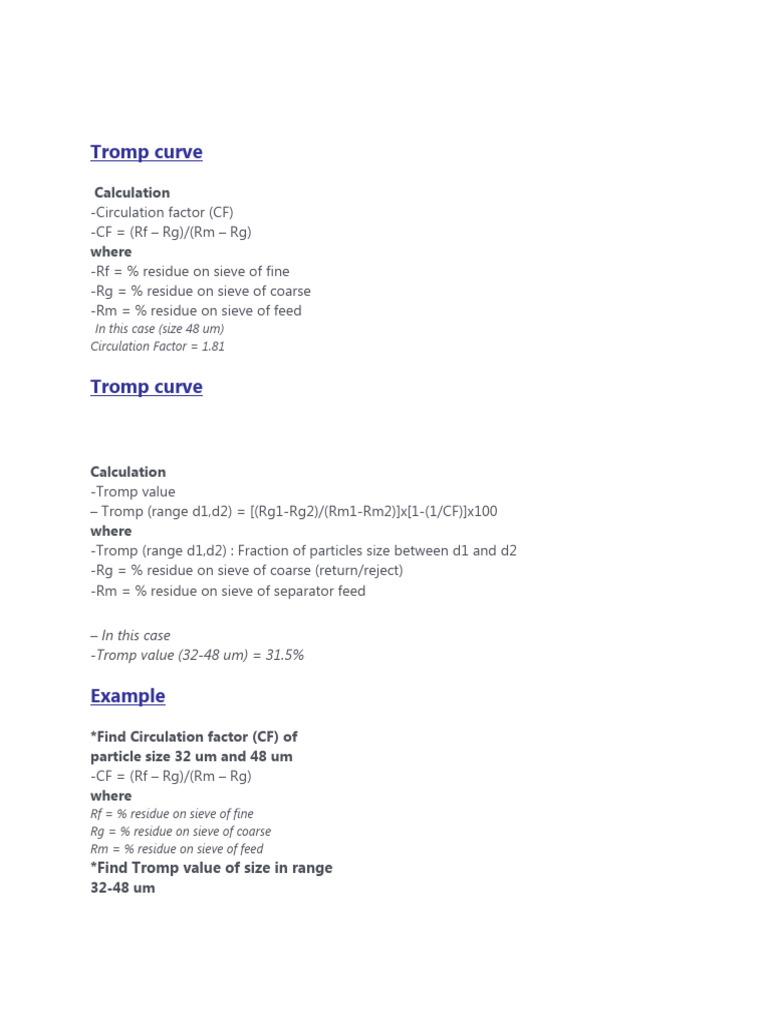 Tromp Curve | Download Free PDF | Physical Sciences | Applied And ...