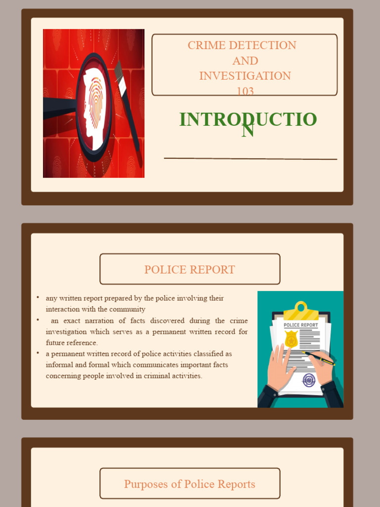 Lesson I Introduction | PDF | Police | Prosecutor