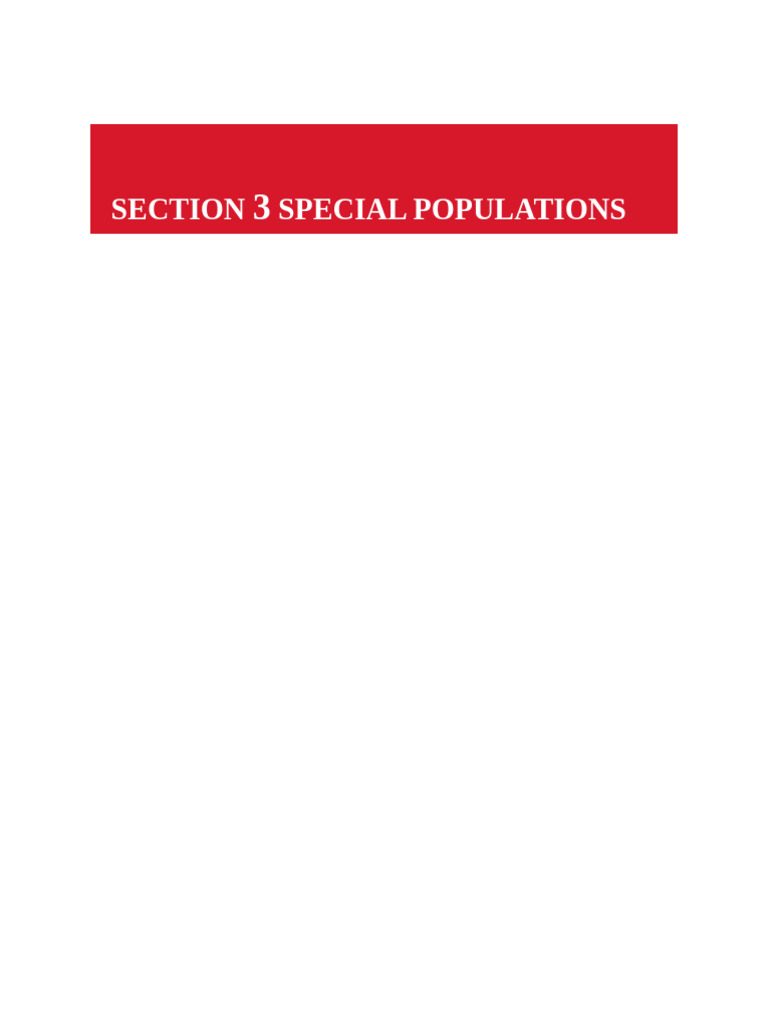 DiPiro Section 3 - Special Populations | PDF | Palliative Care | Intensive Care Medicine