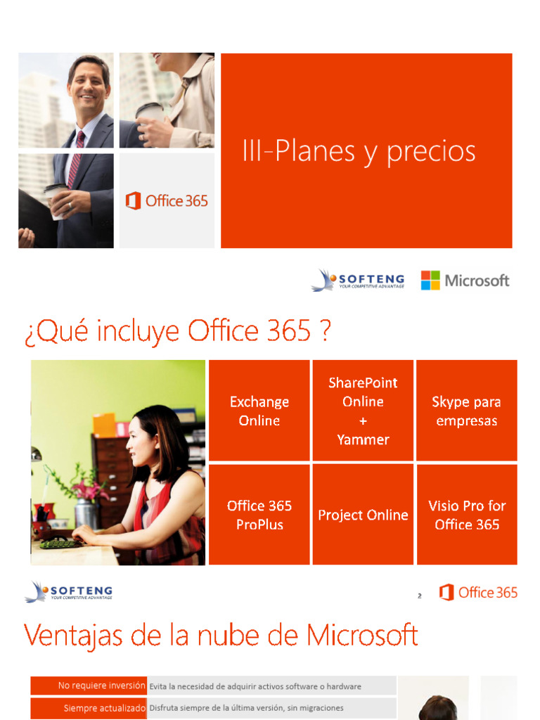 03-Presentación Office 365 - Planes y Precios | PDF | Microsoft Office | Microsoft