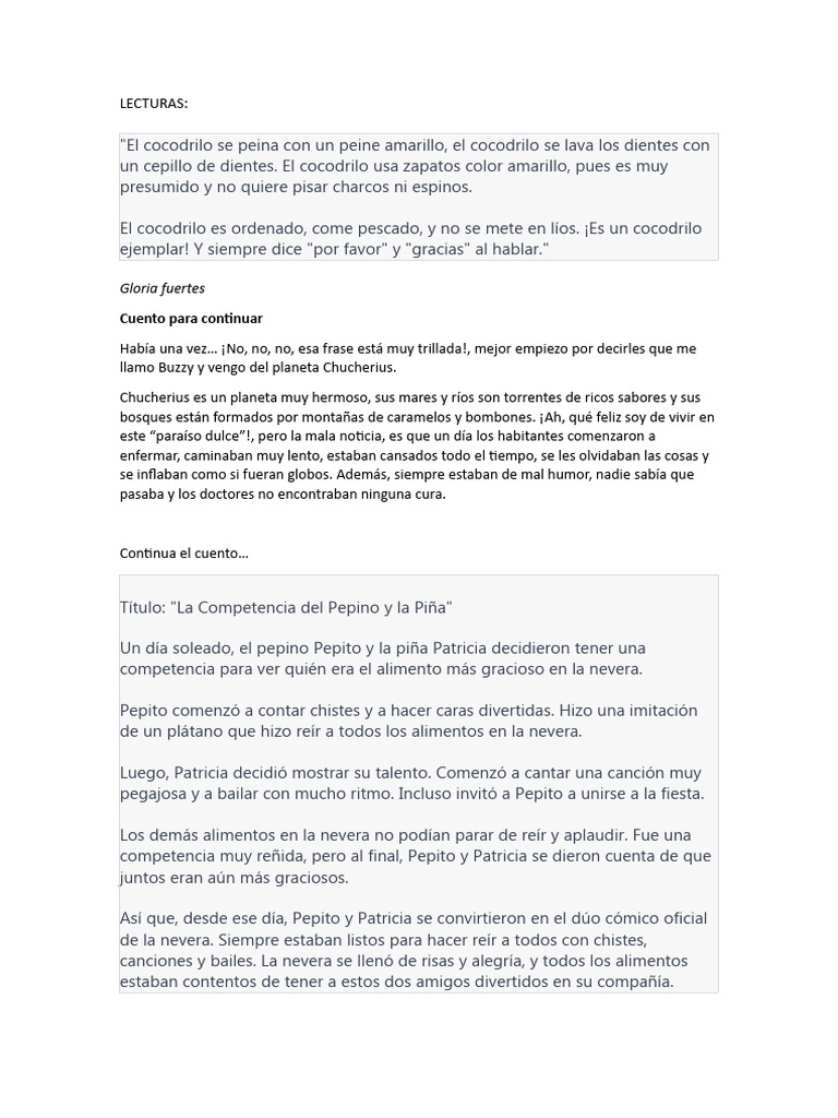 lectura habitos saludables | PDF