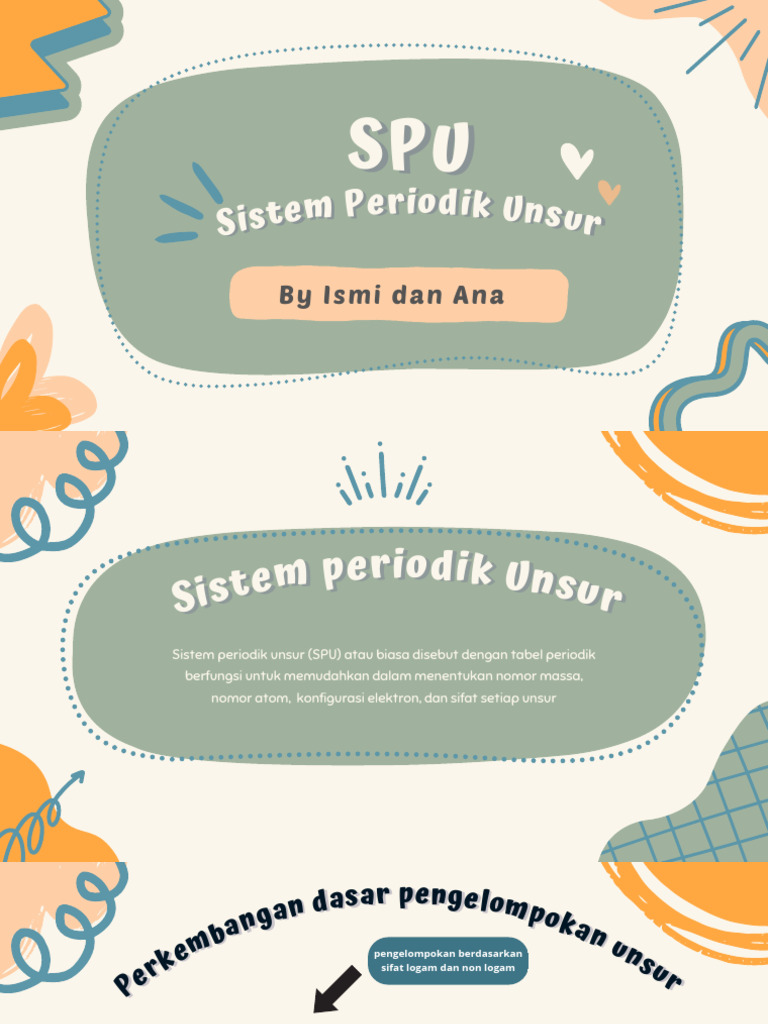 Sistem Periodik Unsur dalam Kimia | PDF