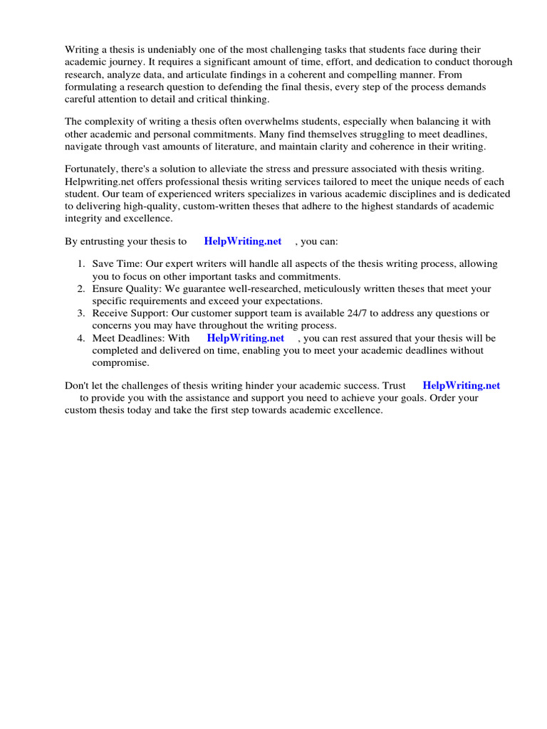 Writing Thesis Background | PDF | Thesis | Theory