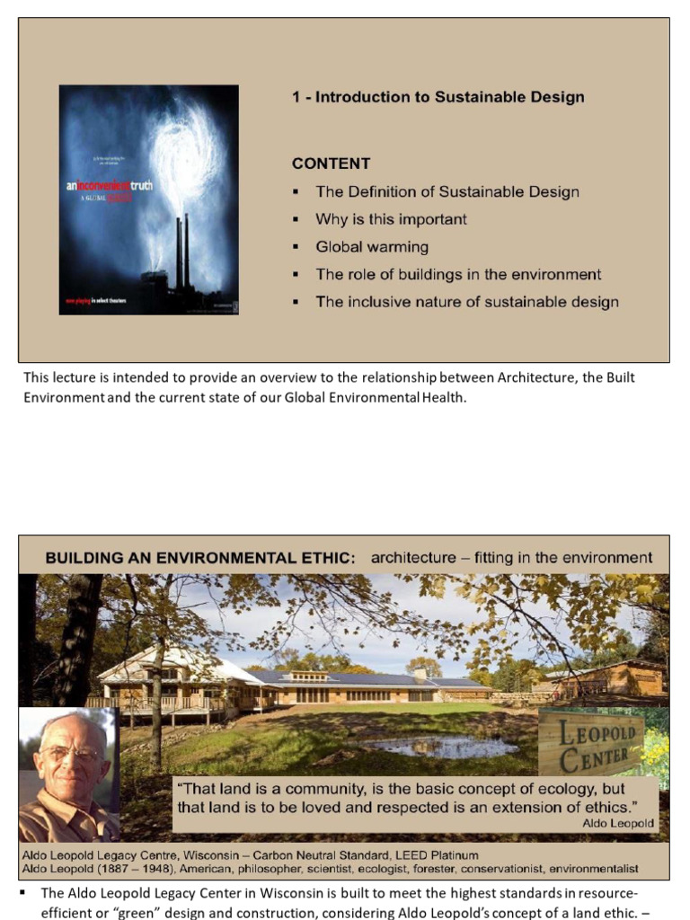 ABT 4 - Introduction to Sustainable Design-2 | PDF | Power Station ...