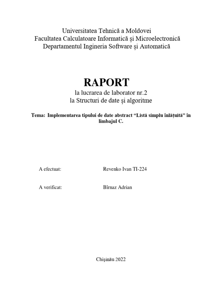 LAB SDA N2 Revenko Ivan-1 | PDF | Computer Engineering | Computer Data