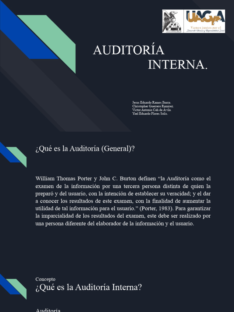 Auditoría Interna. | PDF | Auditoría | Business