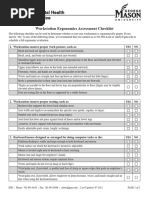 VDU Workstation Risk Assessment Checklist | PDF | Computer Keyboard | Chair
