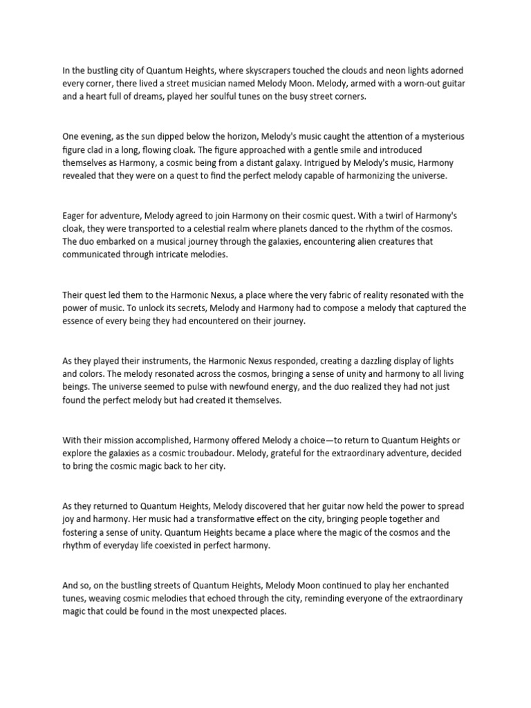 Random Story 3 | PDF