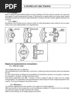 Coupes et Sections en Dessin Technique | PDF | Dessin