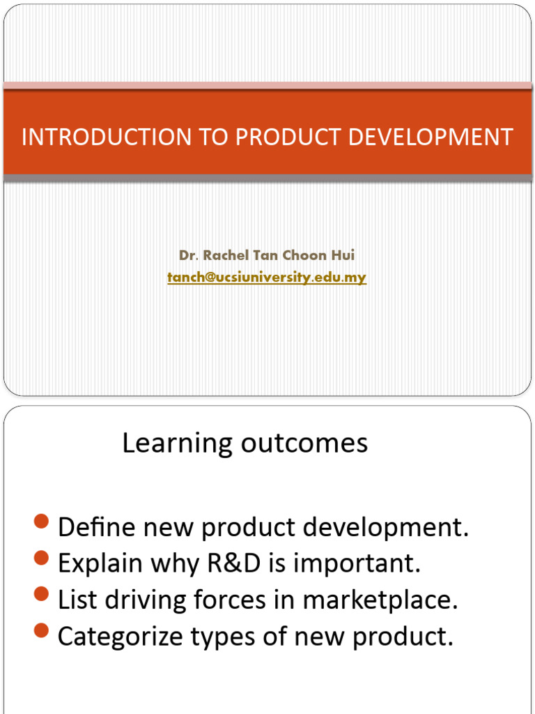 2-Introduction To Product Development | PDF | Business