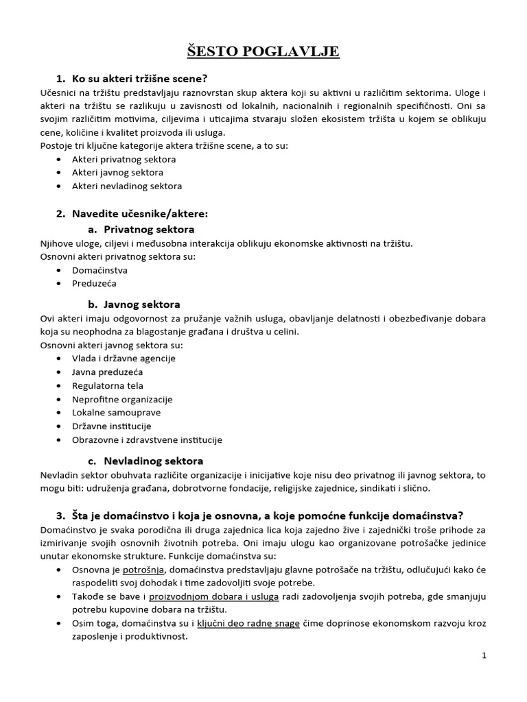 Osnovi Ekonomije | PDF