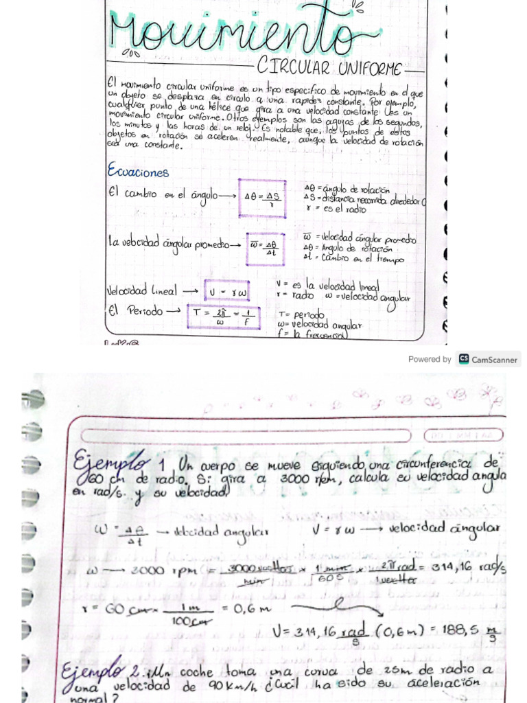 Movimiento Circular | PDF