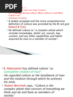 Understanding Culture in Anthropology | PDF | Anthropology | Value (Ethics)