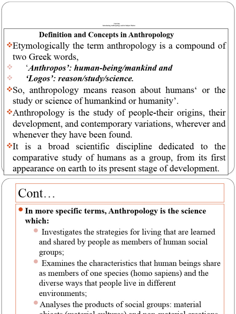 Introduction To Social Anthropology | PDF | Kinship | Anthropology
