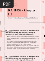 Osh Code 2020 | PDF | Occupational Safety And Health | Employment