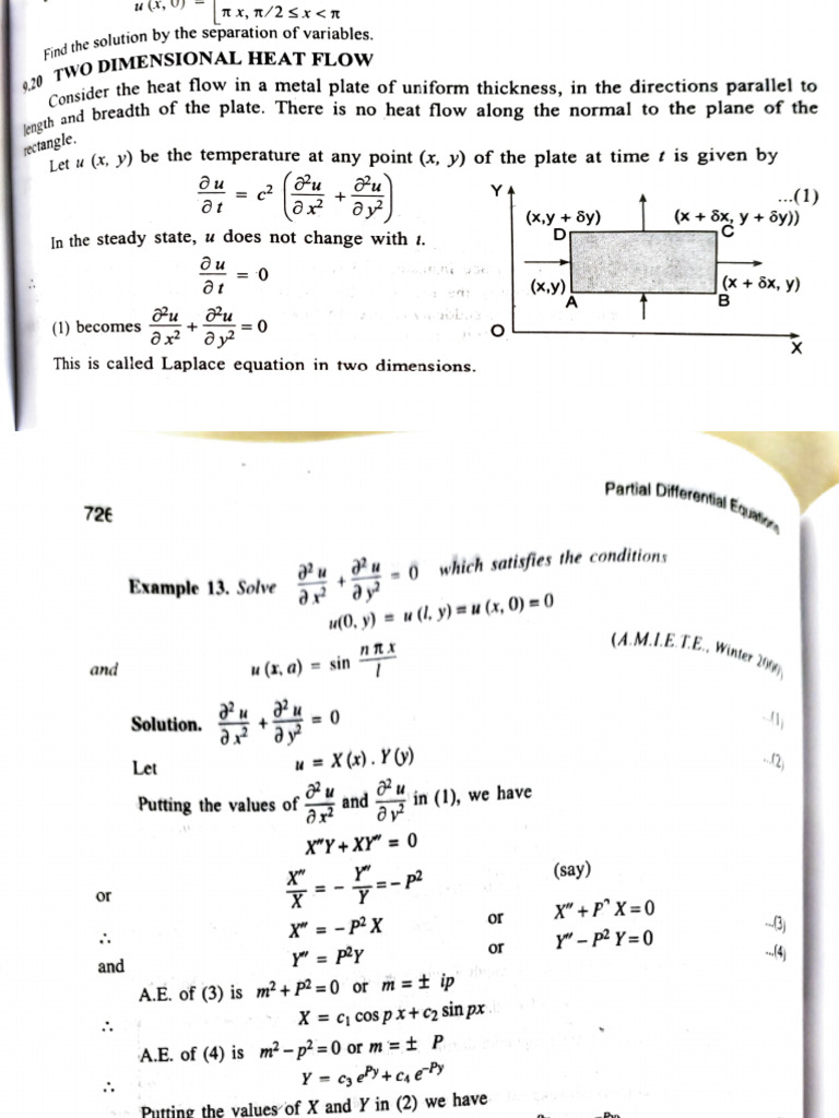 Laplace Equation | PDF | Equations | Mathematical Objects