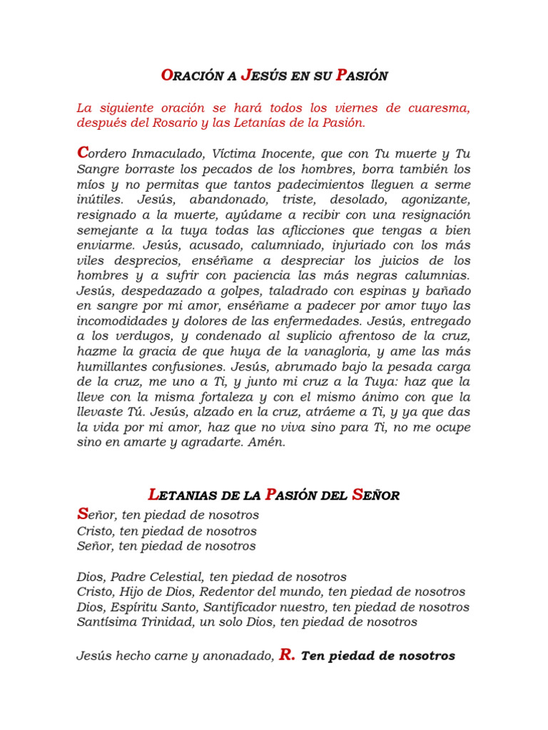 Pasos de La Cruz | PDF | Cristo (título) | Pecado