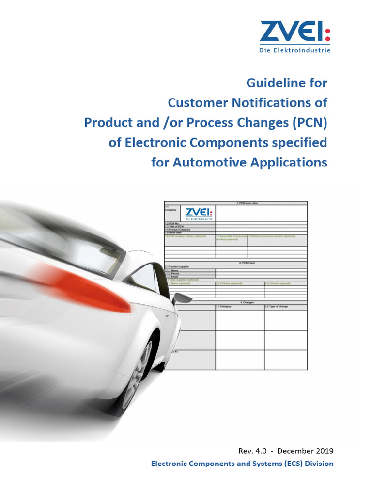 Guideline For Customer Notifications PCN - V4.0 | Download Free PDF ... Guideline For Customer Notifications PCN - V4.0 | Download Free PDF ...