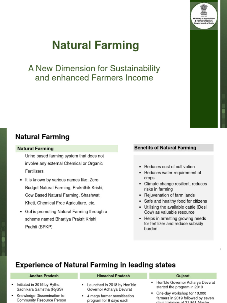 Natural Farming | PDF | Agriculture | Natural Environment