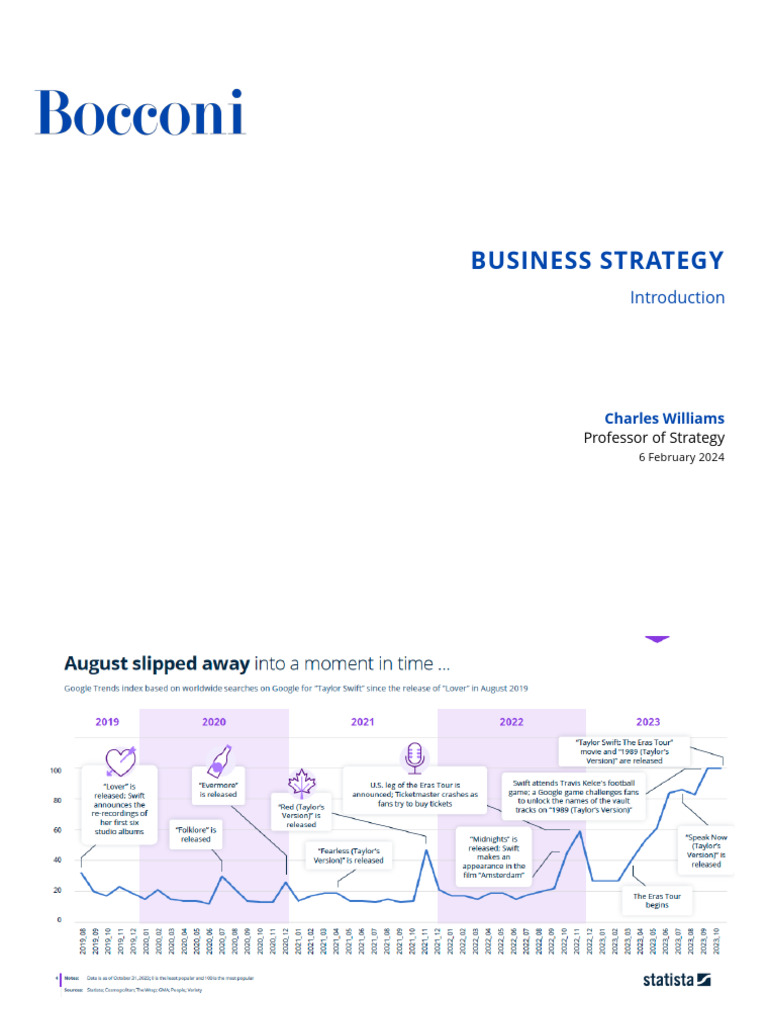 Business Strategy Course Overview | PDF | Profit (Economics ...