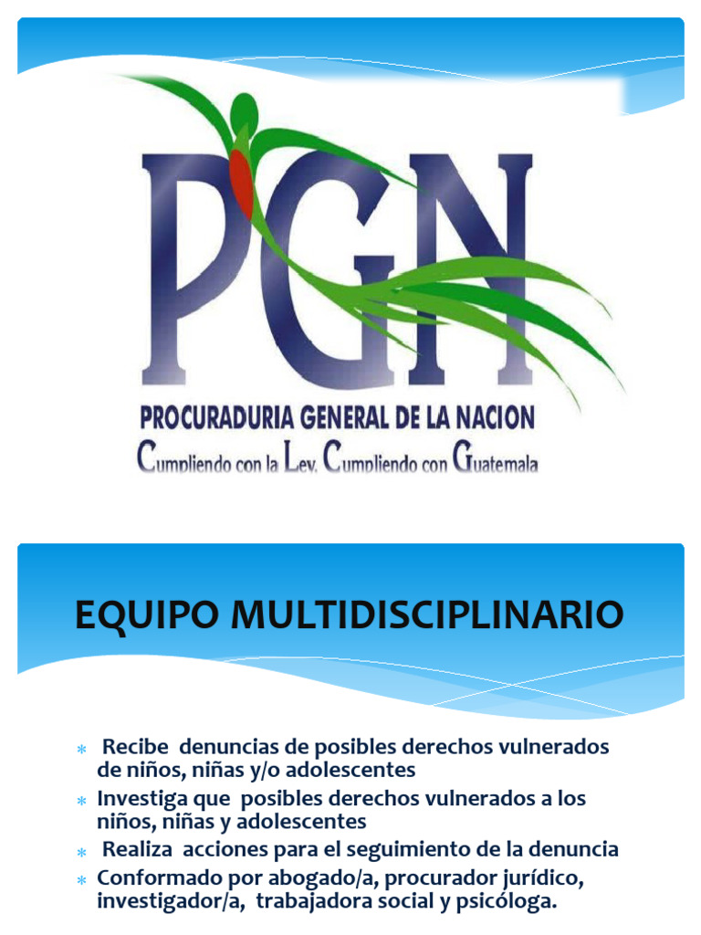 Ruta PGN Actualizada | PDF | Justicia | Crimen y violencia
