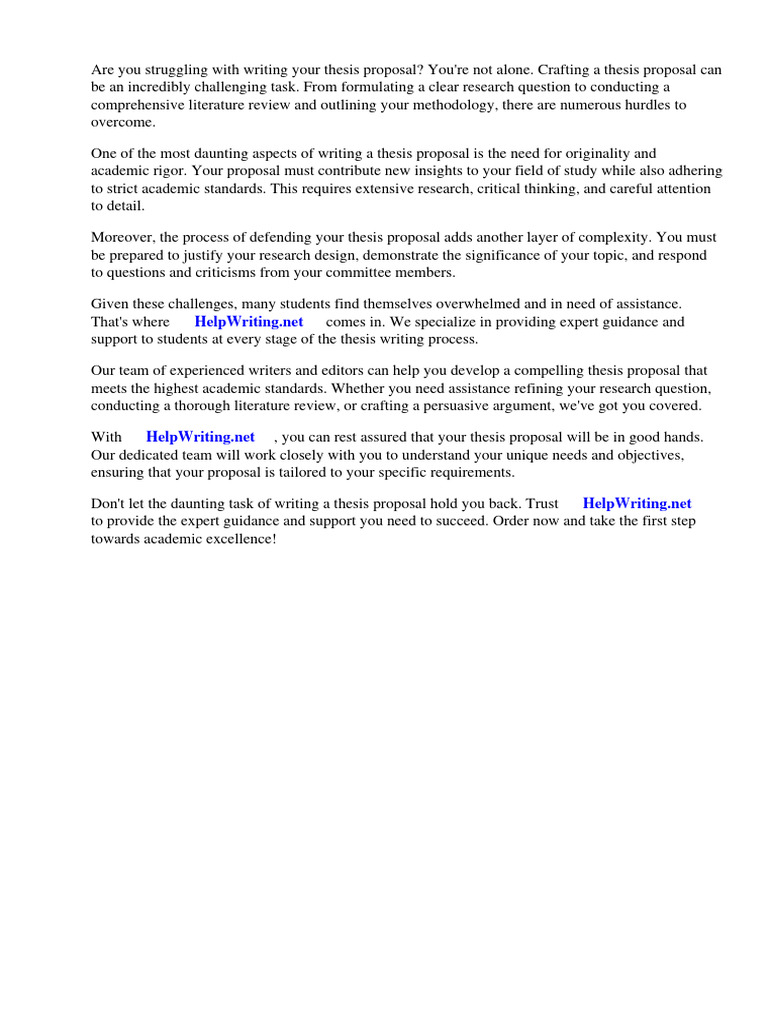 Thesis Proposal Defense Guidelines | PDF | Career & Growth | Business