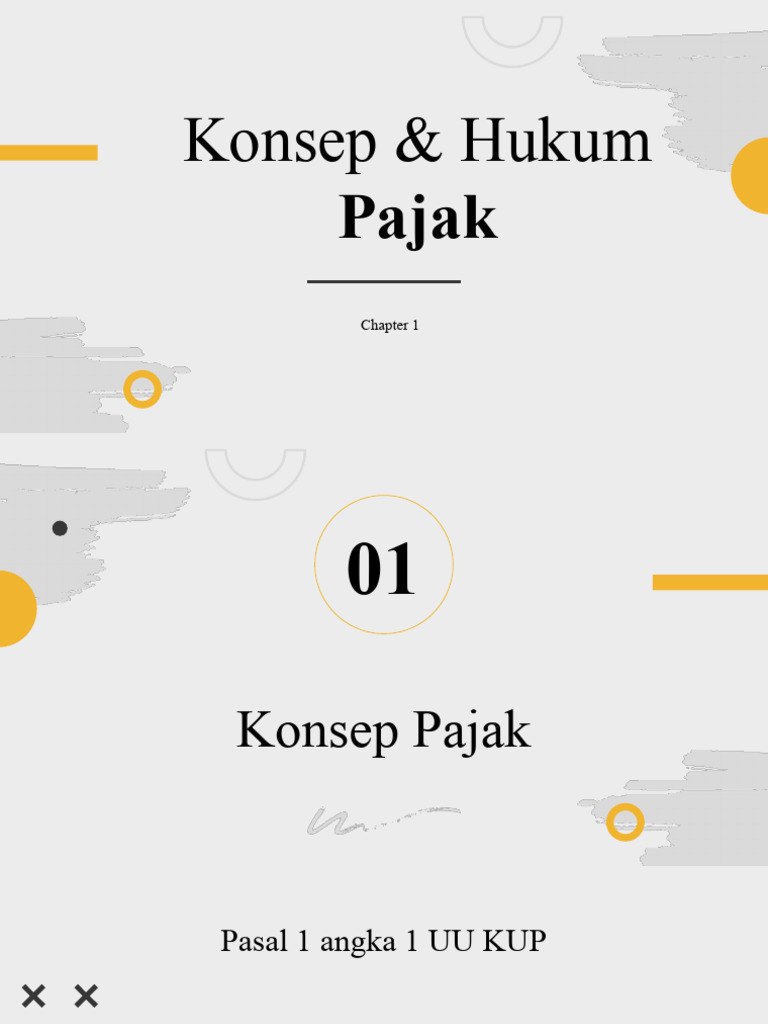 Konsep Dan Hukum Pajak | PDF