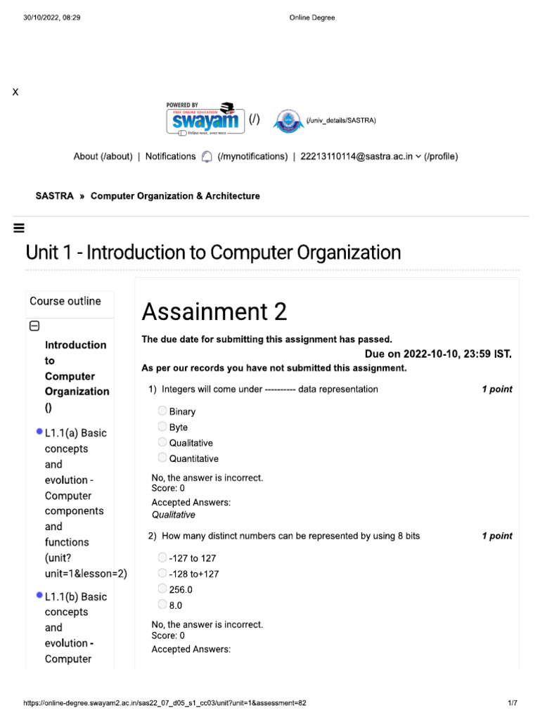 COA With Ans - Merged | PDF | Random Access Memory | Computer Memory