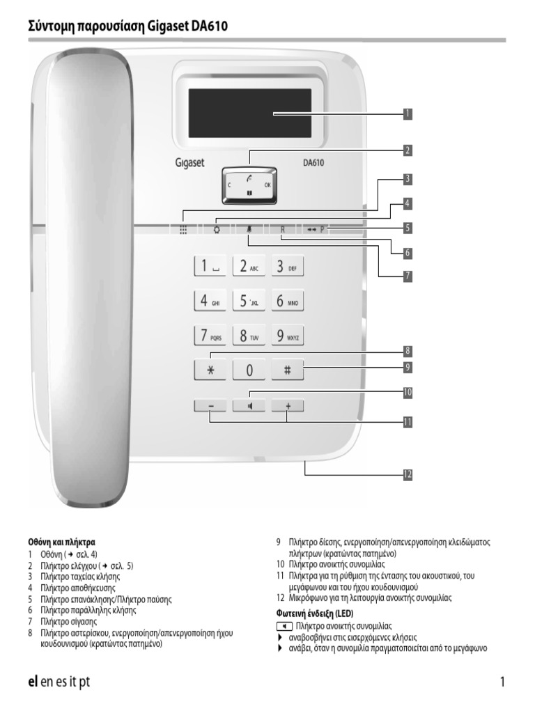 Gigaset Da610 Manual | PDF