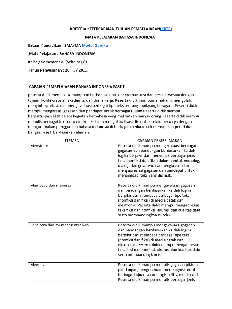 KKTP | PDF | Seni & Disiplin Bahasa | Sains & Matematika