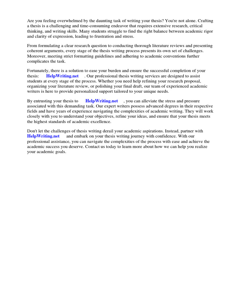 Thesis Writing Activity | PDF | Essays | Thesis