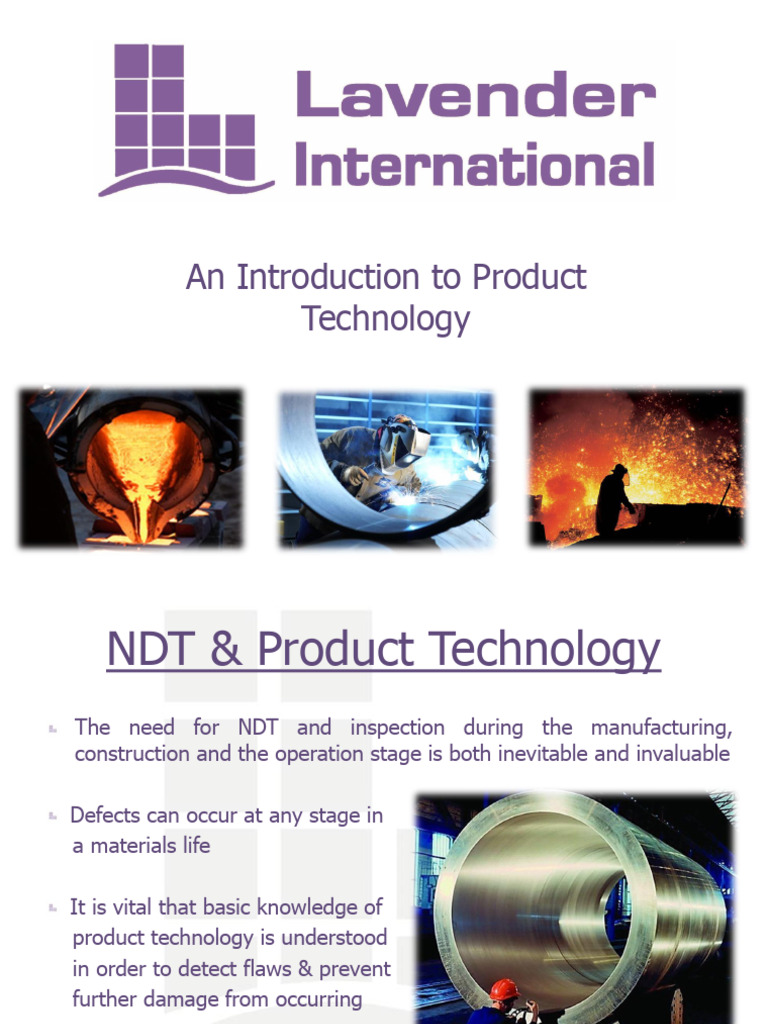 Introduction To Product Testing (Lavender NDT) | PDF | Welding ...