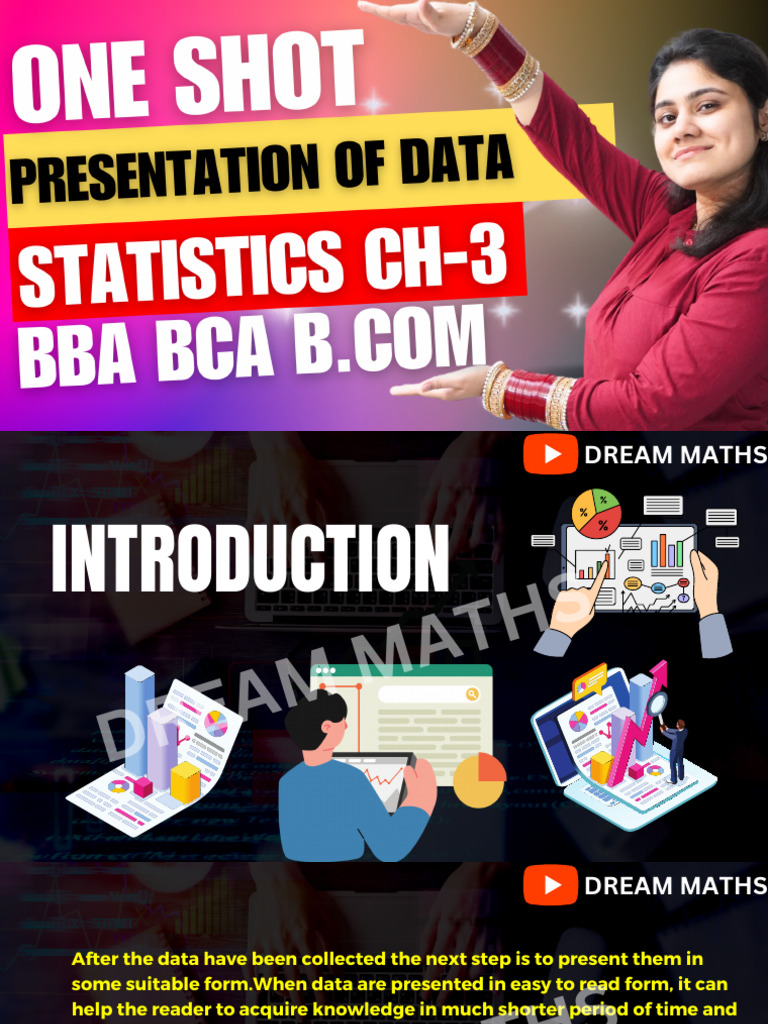Presentation of Data | PDF | Histogram | Pie Chart