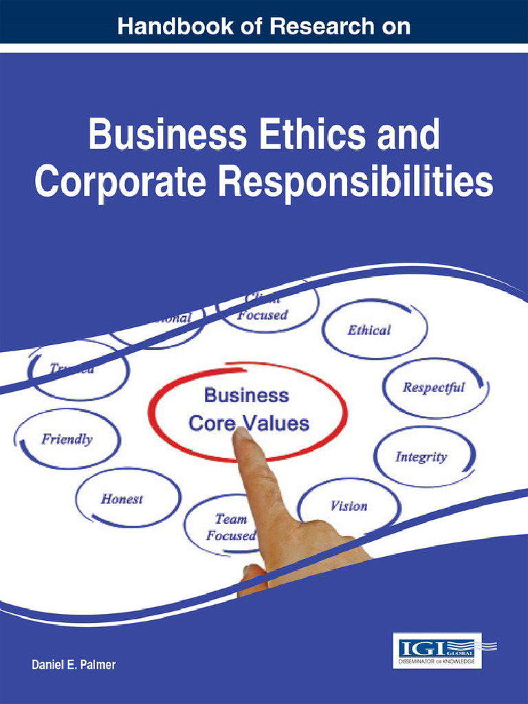 Handbook of Research On Business Ethics and Corporate - Daniel E ...