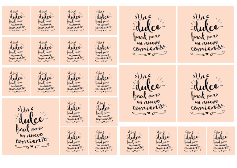 Un Dulce Final para Un Nuevo Comienzo | PDF