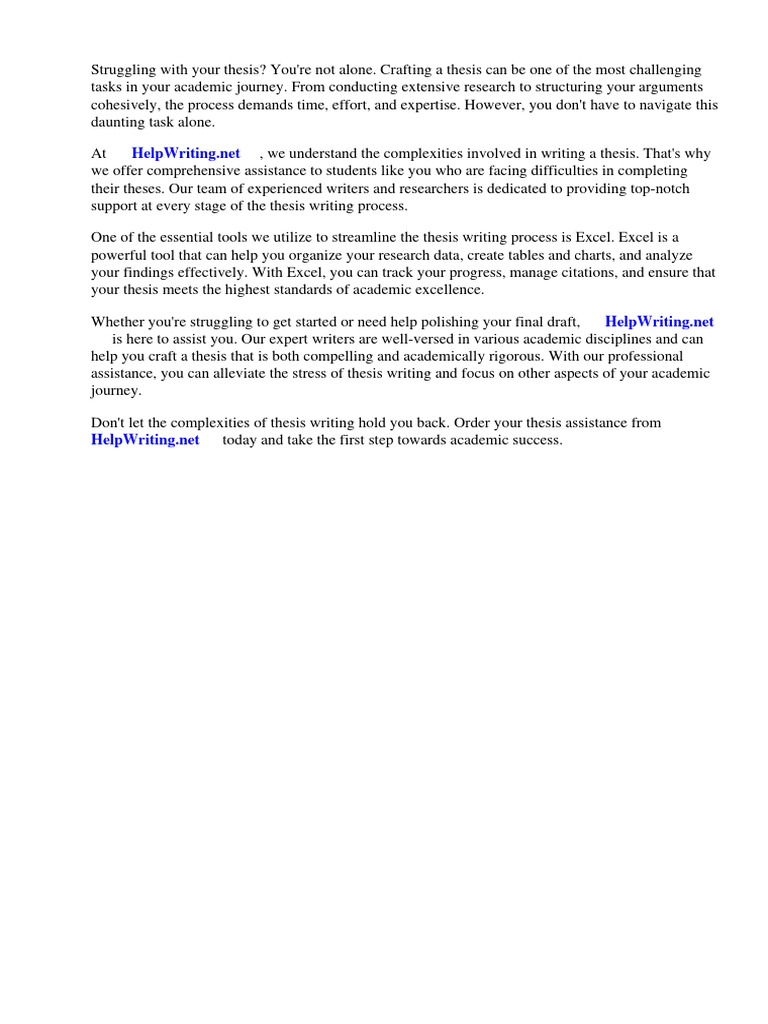 Thesis Tools Excel | Download Free PDF | Data Analysis | Thesis