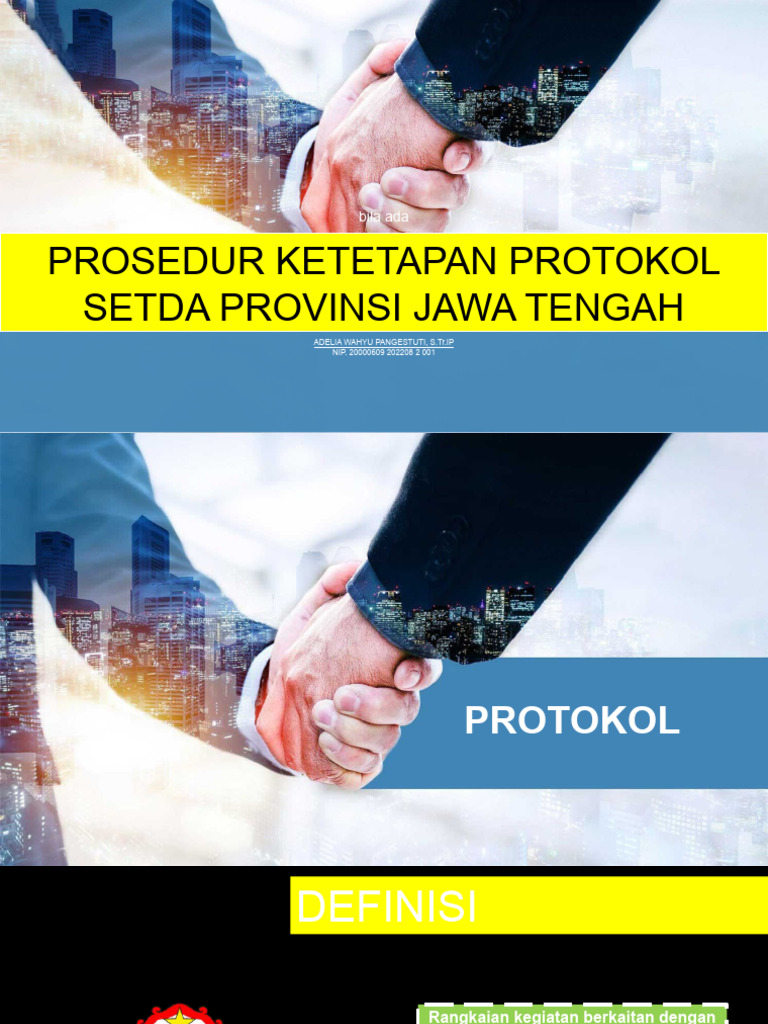 Protap Protokol | PDF
