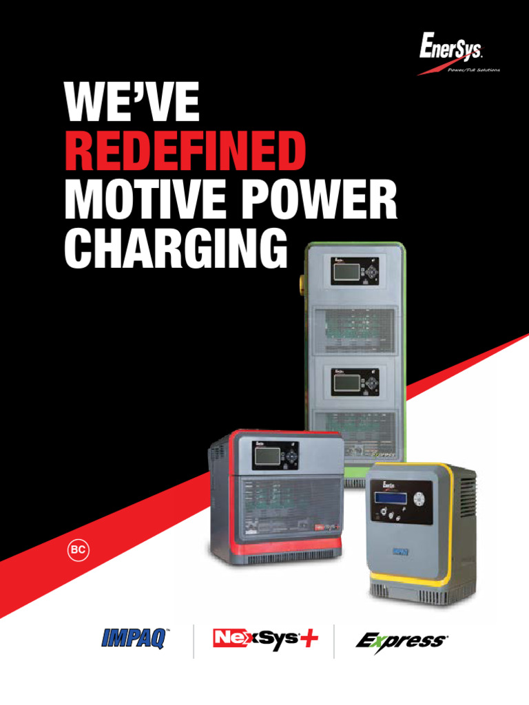 EnerSys Motive Power Chargers (AM-MPCHARGER-PG) | PDF | Battery Charger ...