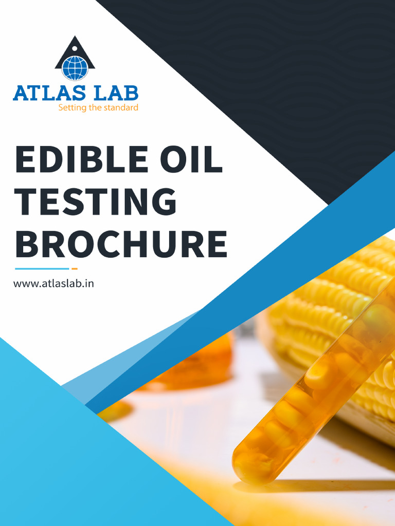 Atlas Lab Edible Oil Brochure | PDF