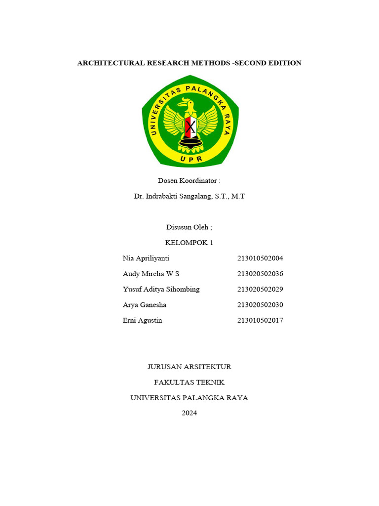 Architectural Research Methods | PDF