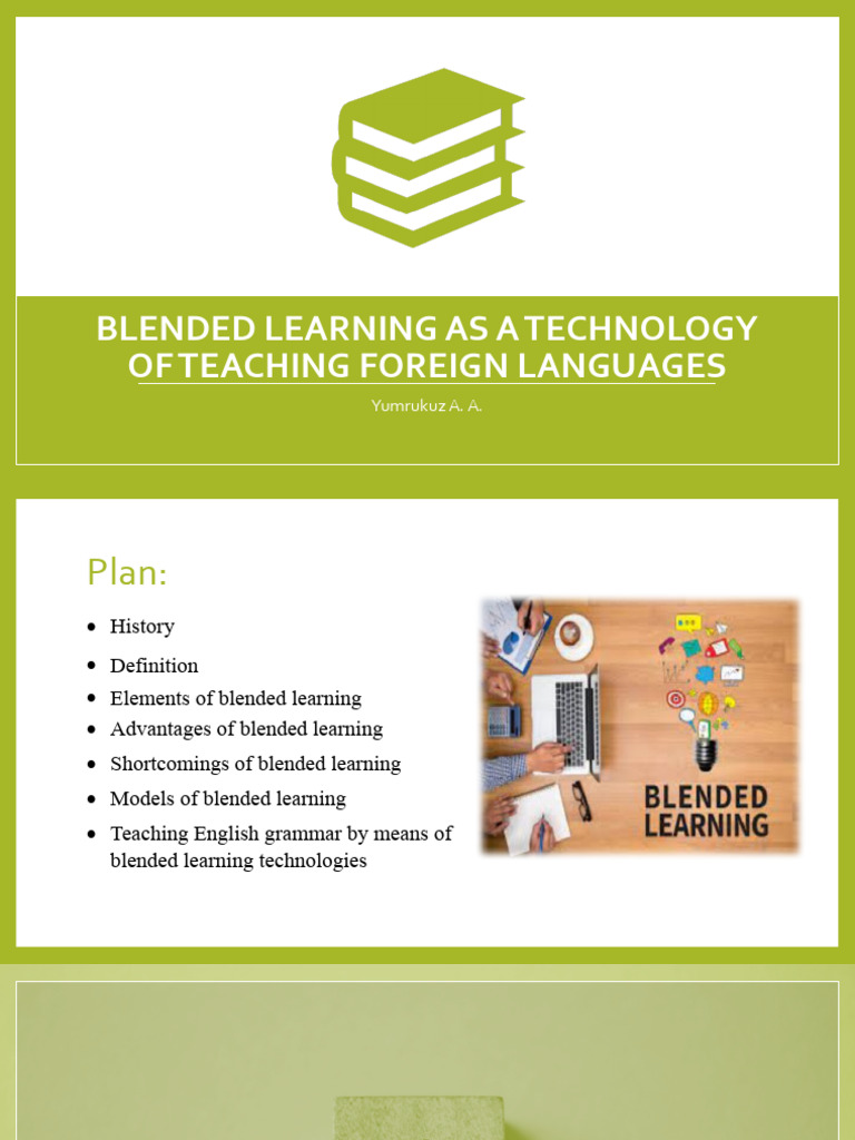 Blended Learning | PDF | Educational Technology | Learning