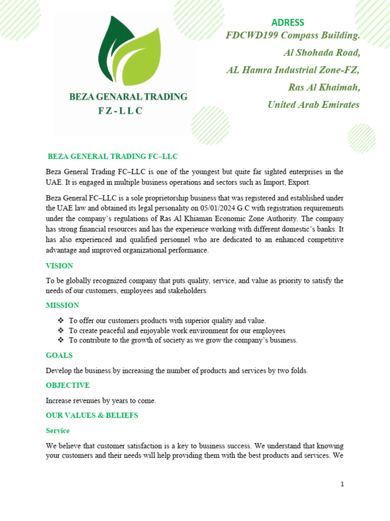 FDCWD199 Compass Building. Al Shohada Road, AL Hamra Industrial Zone-FZ ...