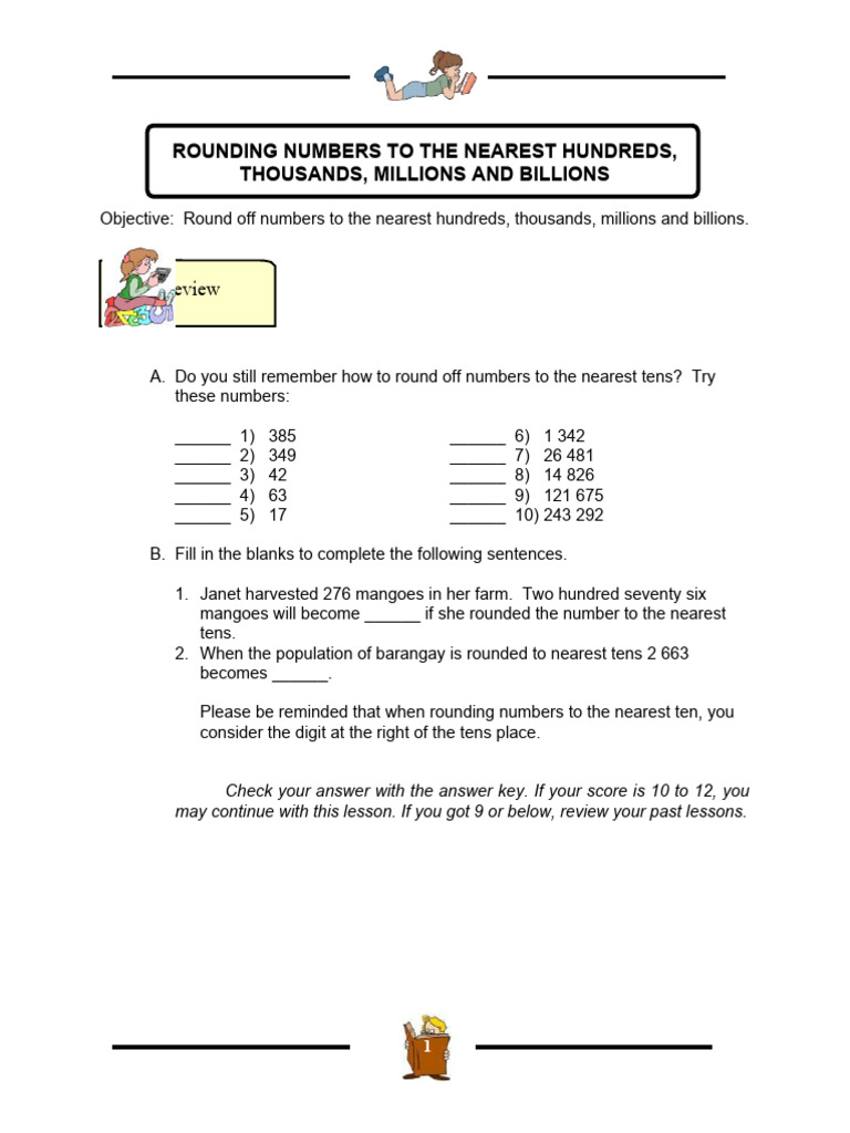 02 - Rounding Off Numbers To The Nearest Hundreds, Thousands, Millions ...