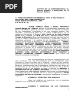 Escrito Por El Cual El Albacea Rinde Cuentas de Los Bienes Que Tiene en ...