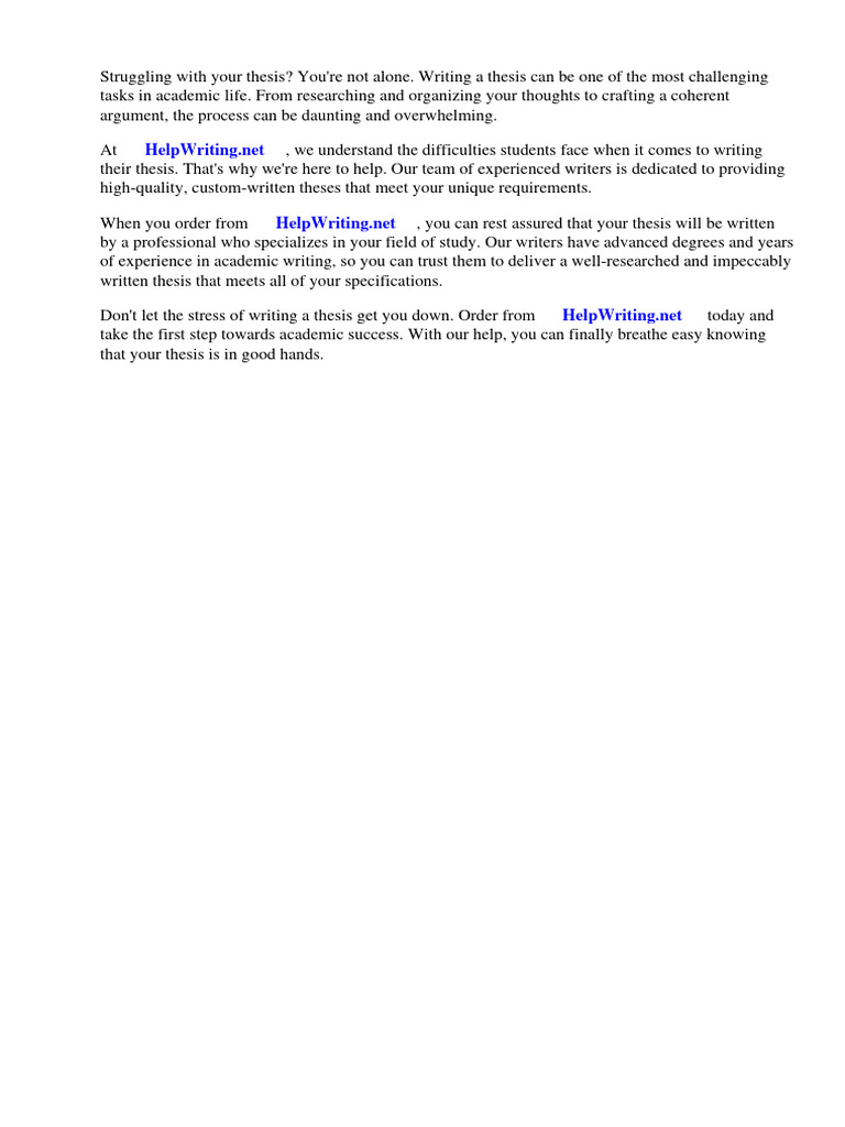 Feed MT Anderson Thesis | PDF