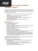 Technika KL 4 6 Nowy Program Nauczania Wsip | PDF