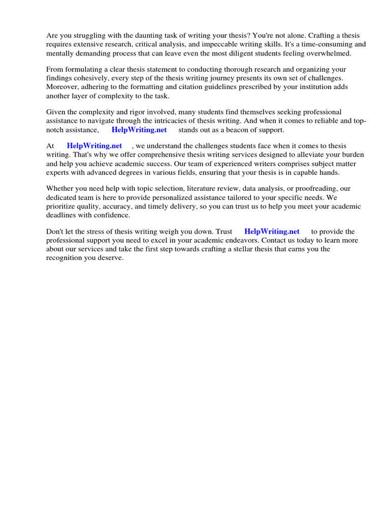 Thesis Letter Sample | PDF | Thesis | Essays