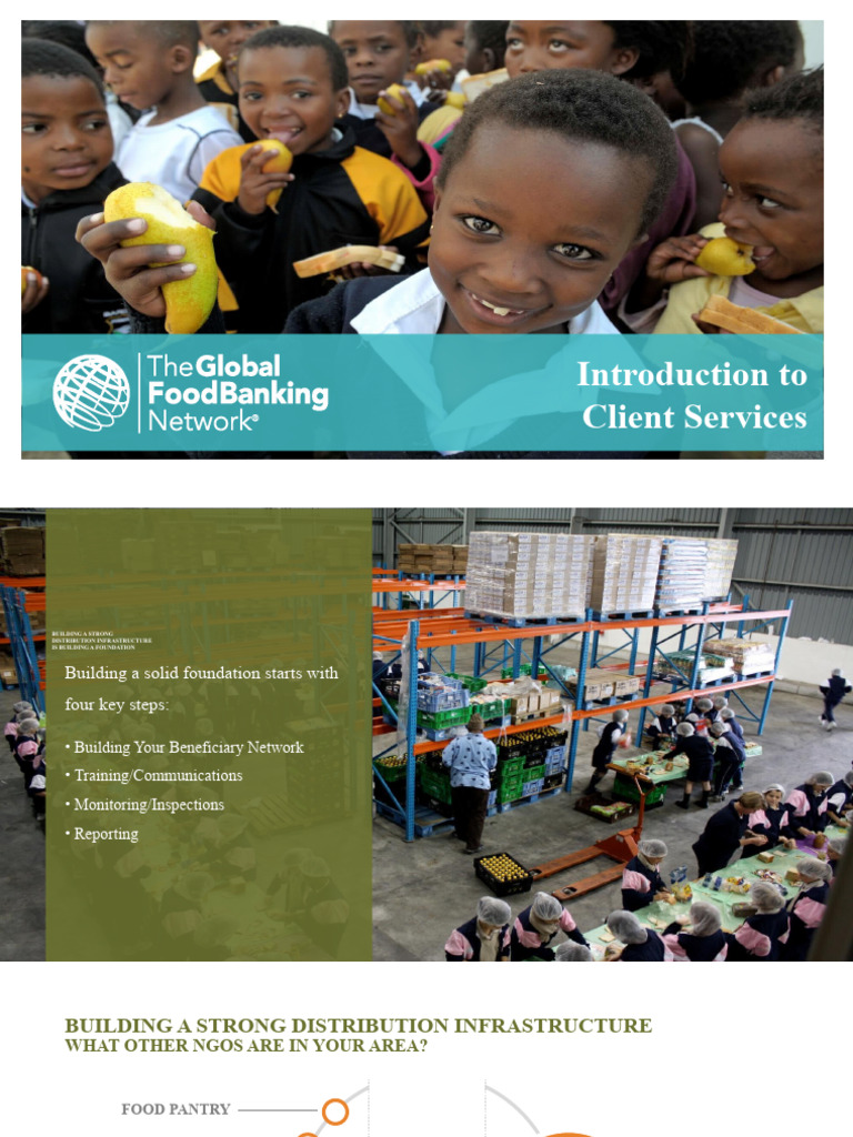 Introduction To Client Service | PDF | Food Bank | Non Governmental ...